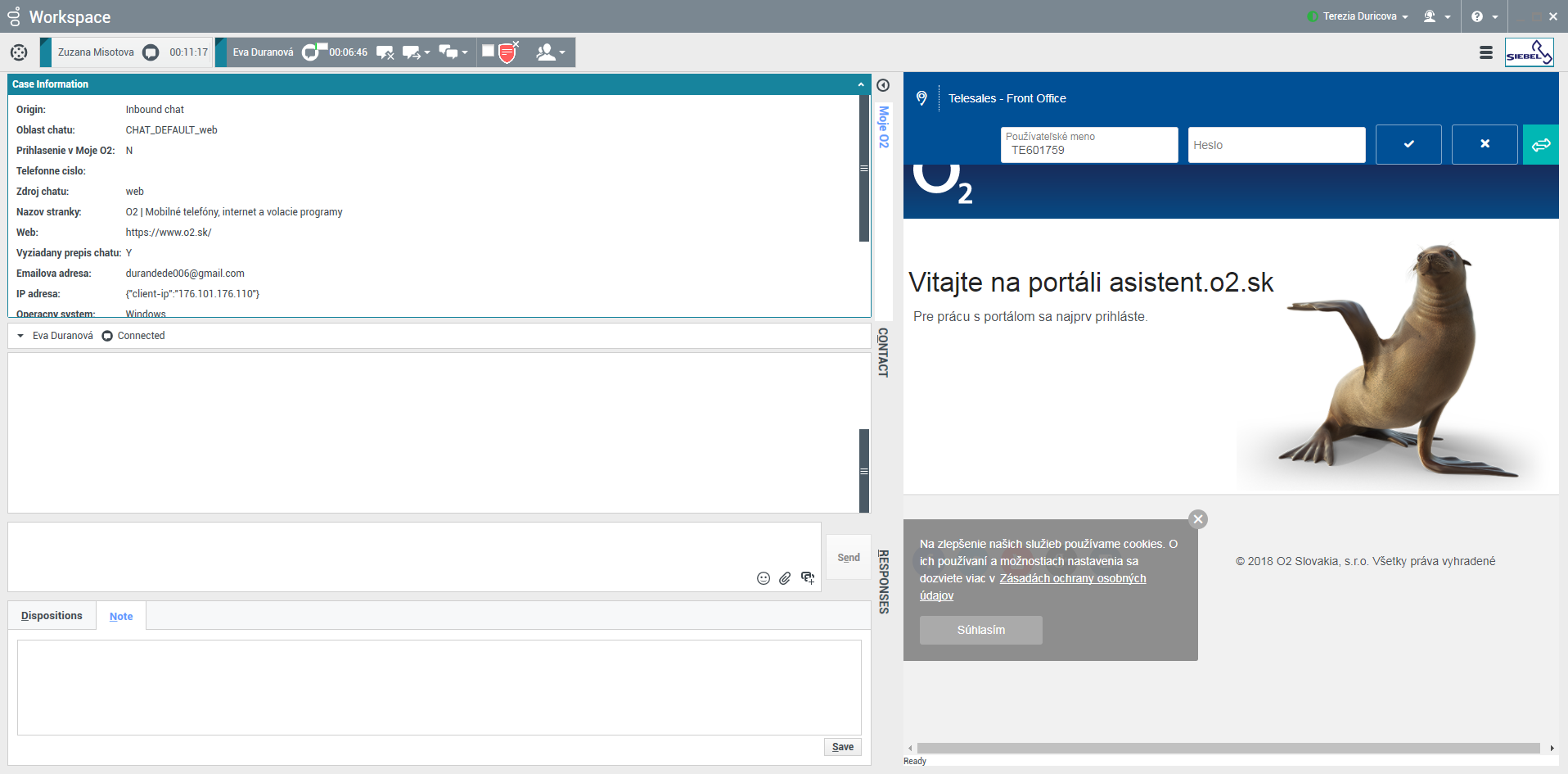 Integrácia Genesys Workspace Desktop pre komunikačný kanál chat | ccw.sk